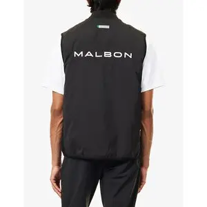 MALBON Performance Ribbed Panel Woven Gilet