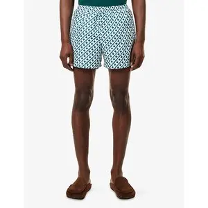 Casablanca Printed Woven Swim Shorts