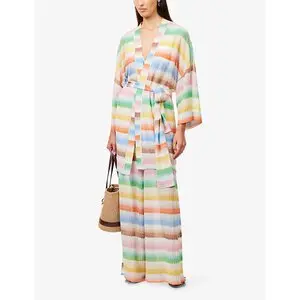 Missoni Side-split Chevron Knitted Trousers