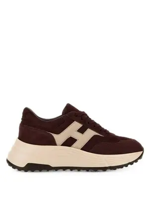 Hogan Suede Hi-fi Sneakers - Brown