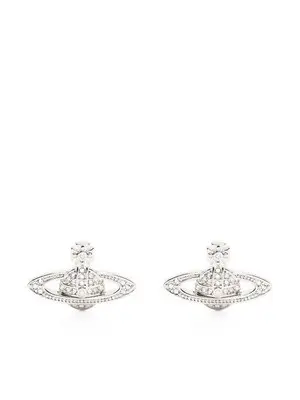 VIVIENNE WESTWOOD Mini Bas Relief Earrings - Metallic