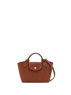 Longchamp Pure Top Handle Bag - Brown