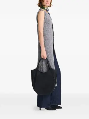Longchamp Le Foulonné Shopping Bag Xl - Black