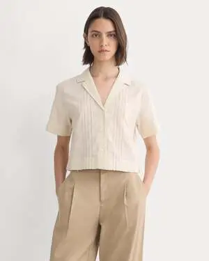 Everlane Cotton Gauze Resort Shirt - Birch