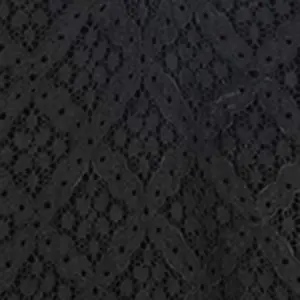 Burberry Lace Check Midi Dress
