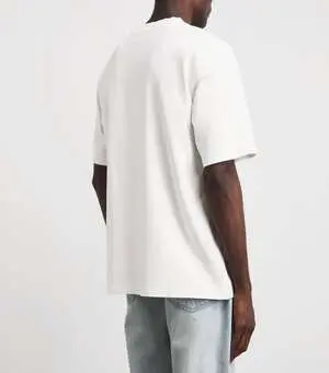 Drole De Monsieur Cotton Signature T-shirt With Chalice Print