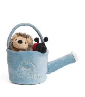 Harrods Hedgehog Watering Can Plush