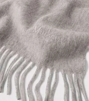 Mulberry Small Merino Wool Scarf