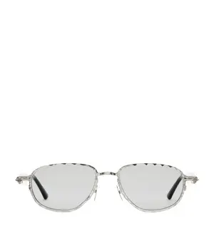 KUBORAUM Metal-acetate Mask J71 Sunglasses - Grey