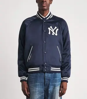 Polo Ralph Lauren Satin Yankees Bomber Jacket