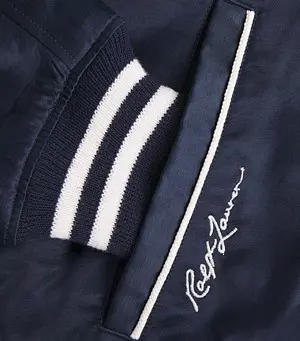 Polo Ralph Lauren Satin Yankees Bomber Jacket