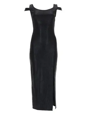 JOSHE Abito In Misto Cotone - Black