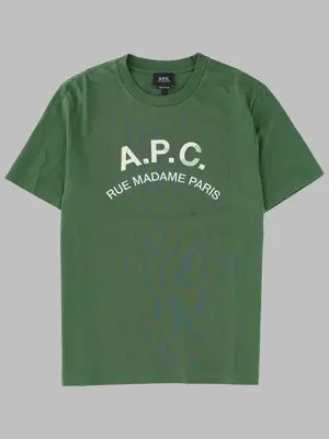 A.p.c. Logo T-shirt - Green