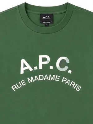 A.p.c. Logo T-shirt - Green
