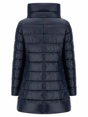 Herno A-shape Amelia Puffer Coat - Blue
