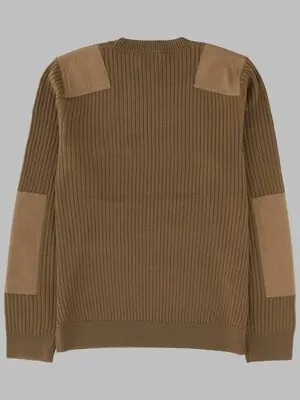 A.p.c. Mallarmé" Ribbed Wool Pullover - Brown