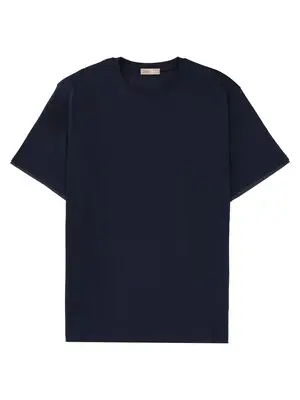 Herno T-shirt In Cotone - Blue