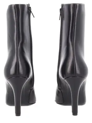 Saint Laurent Stivale "jill" In Pelle