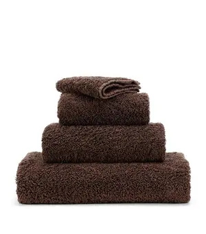 ABYSS & HABIDECOR Egyptian Cotton Super Pile Bath Sheet - Brown