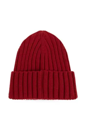 Moncler Logo Wool Beanie