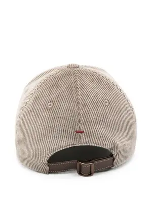Brunello Cucinelli Logo Cotton Baseball Cap