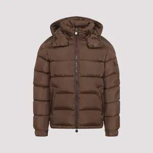 Moncler Maanda Quilted Down Jacket - Brown