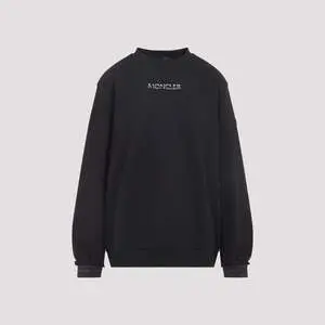 Moncler Polyamide Sweatshirt T-shirt - Black
