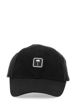Palm Angels Baseball Cap With Logo Detail