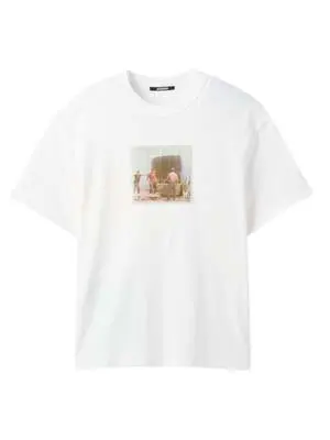 Jacquemus Vintage Print Boxy T-shirt For - Multicolor