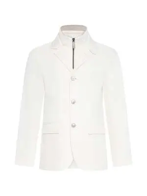 Herno Silk-cashmere Formal Blazer - Chantilly