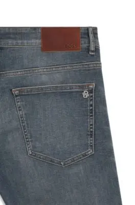 BOSS Slim-fit Jeans In Stretch-cotton Denim