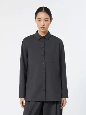 Max Mara Basic Woollen Cloth Shirt