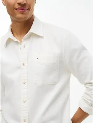 Tommy Hilfiger Relaxed Fit Chambray Pocket Shirt