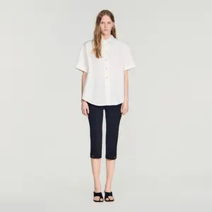 Sandro Pleated Back Shirt