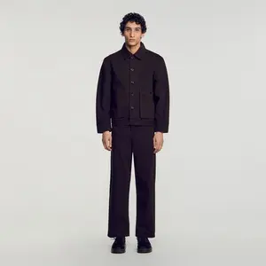 Sandro Denim Worker Jacket