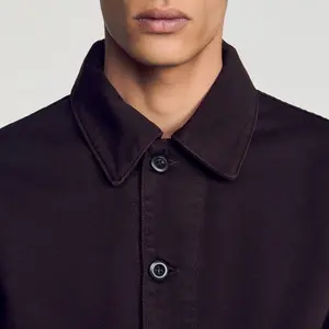 Sandro Denim Worker Jacket