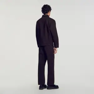 Sandro Denim Worker Jacket