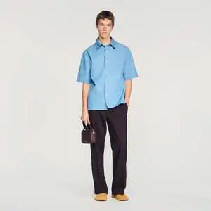 Sandro Loose-fit Faded Shirt