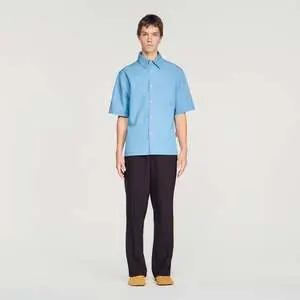 Sandro Loose-fit Faded Shirt