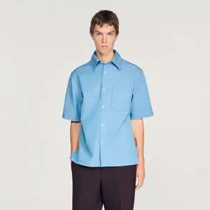 Sandro Loose-fit Faded Shirt