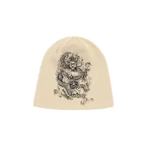 StÜssy Skullcap Dragon Print 'stone