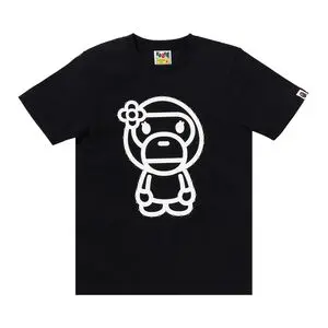 A BATHING APE Crystal Stone Big Lisa Tee