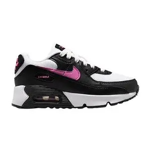 Nike Air Max 90 Ps 'white Anthracite - Black