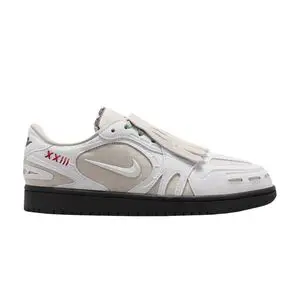 JORDAN Wmns 1 Low Mm V3 'light Orewood Brown - White