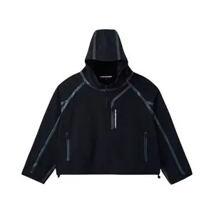 GV GALLERY Tech Jacket With Hood - Black