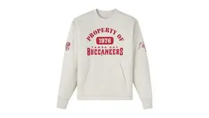 OVO X Nfl Tampa Bay Buccaneers Crewneck Sweatshirt - Gray