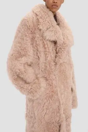 Victoria Beckham Shearling Coat