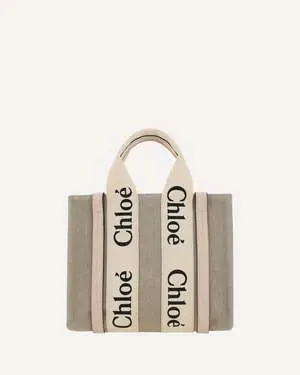 Chloé WOODY TOTE BAG Brown