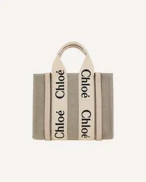 Chloé Woody Tote Bag - Brown