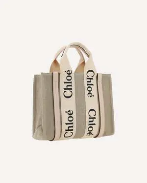 Chloé Woody Tote Bag - Brown